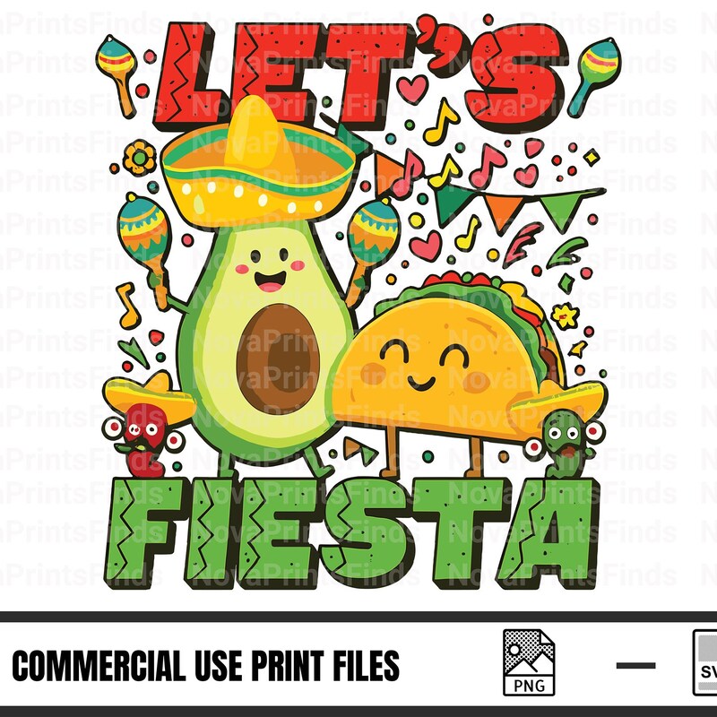 Fiesta Svg - Etsy