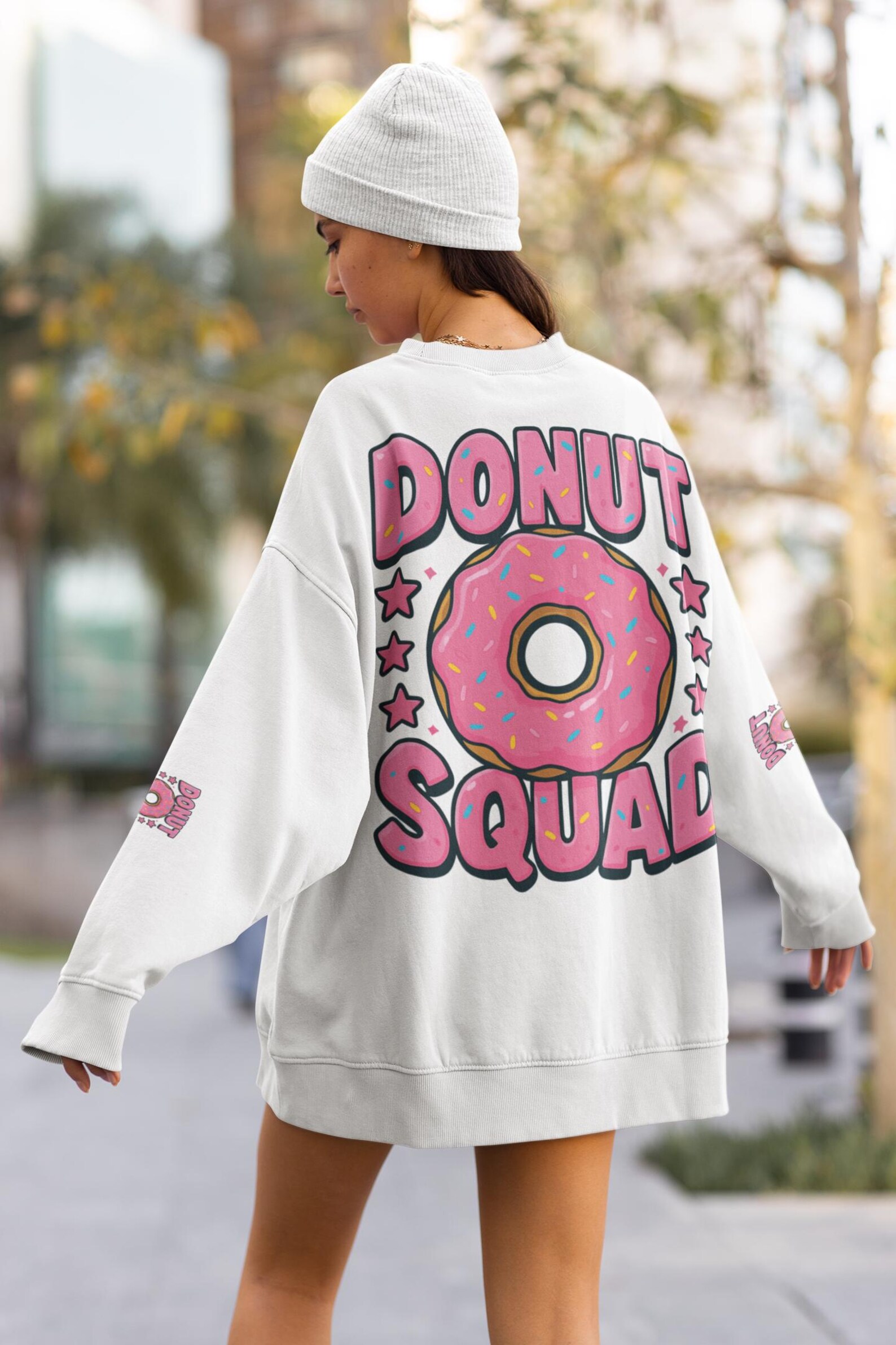 Donut Squad SVG PNG: Pink Donut Clipart, Commercial Use - Etsy