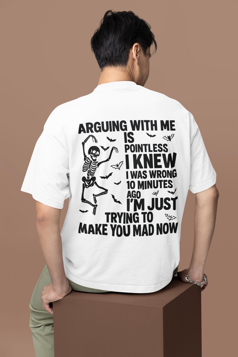 Arguing With Me is Pointless SVG PNG for Cricut, Funny Skeleton ...