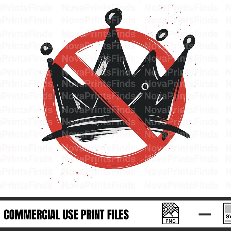 No Kings Protest Signs - Etsy