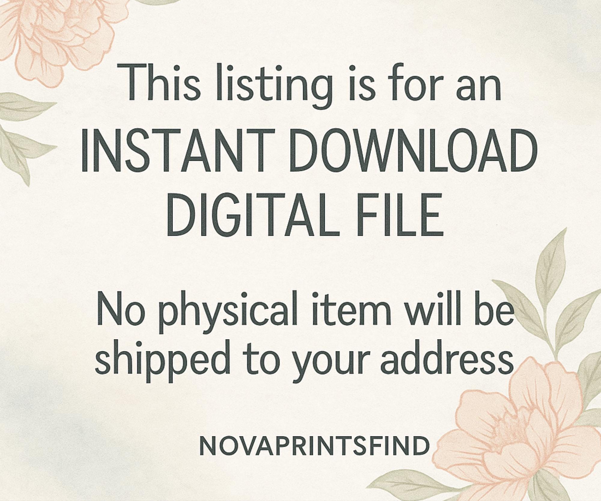 Personalized Custom Digital Design: PNG SVG Printable Art File - Etsy