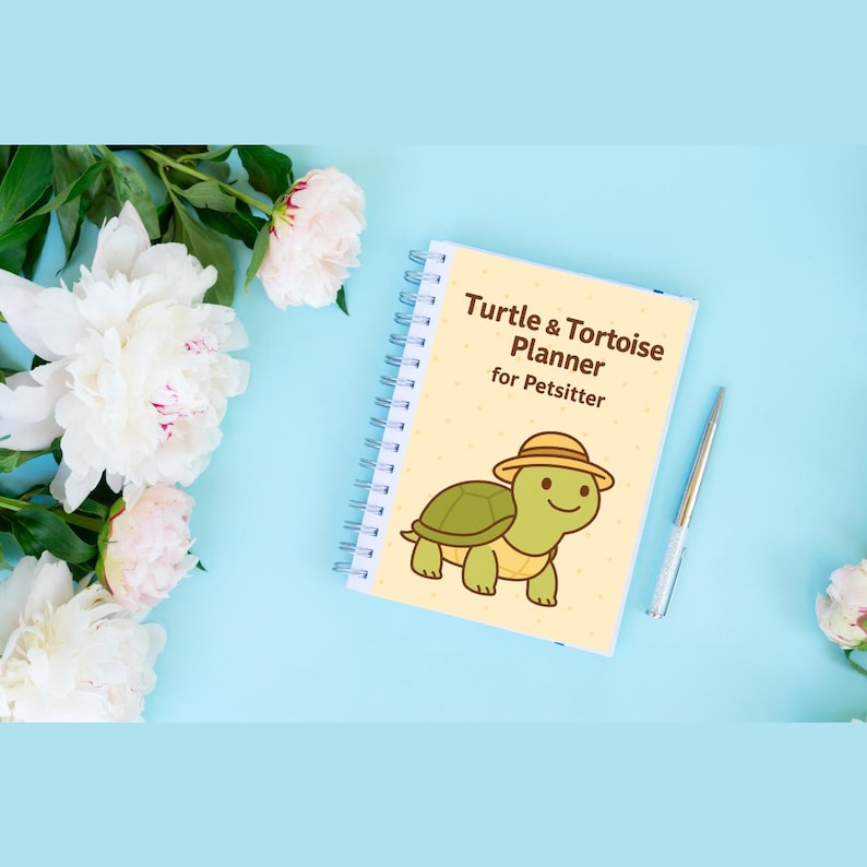 NEW! Turtle & Tortoise Pet Sitter Printable Kit – Reptile Care Sheets ...