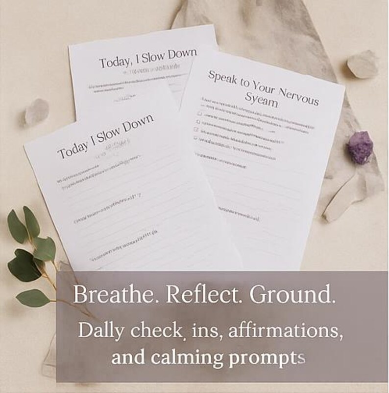 Anxiety Journal. Mental Health Workbook. Guided Journal for Stress ...