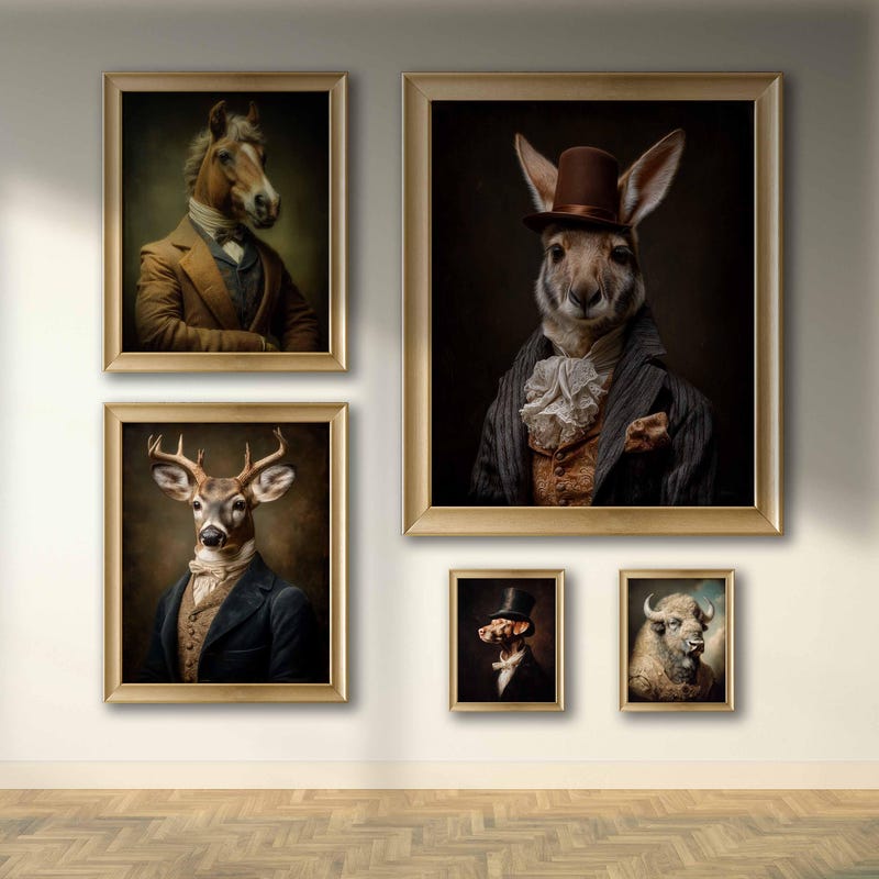 Anthropomorphic Art - Etsy