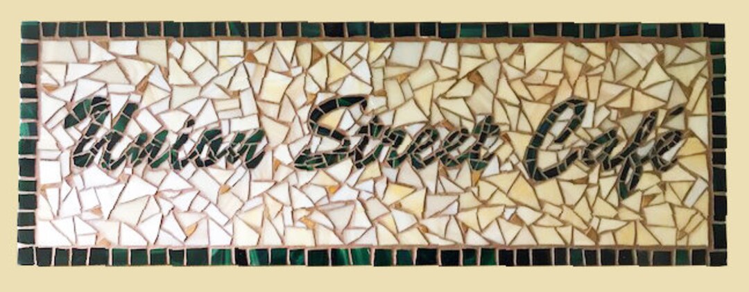 Mosaic Custom Signs or Family Crests - Etsy