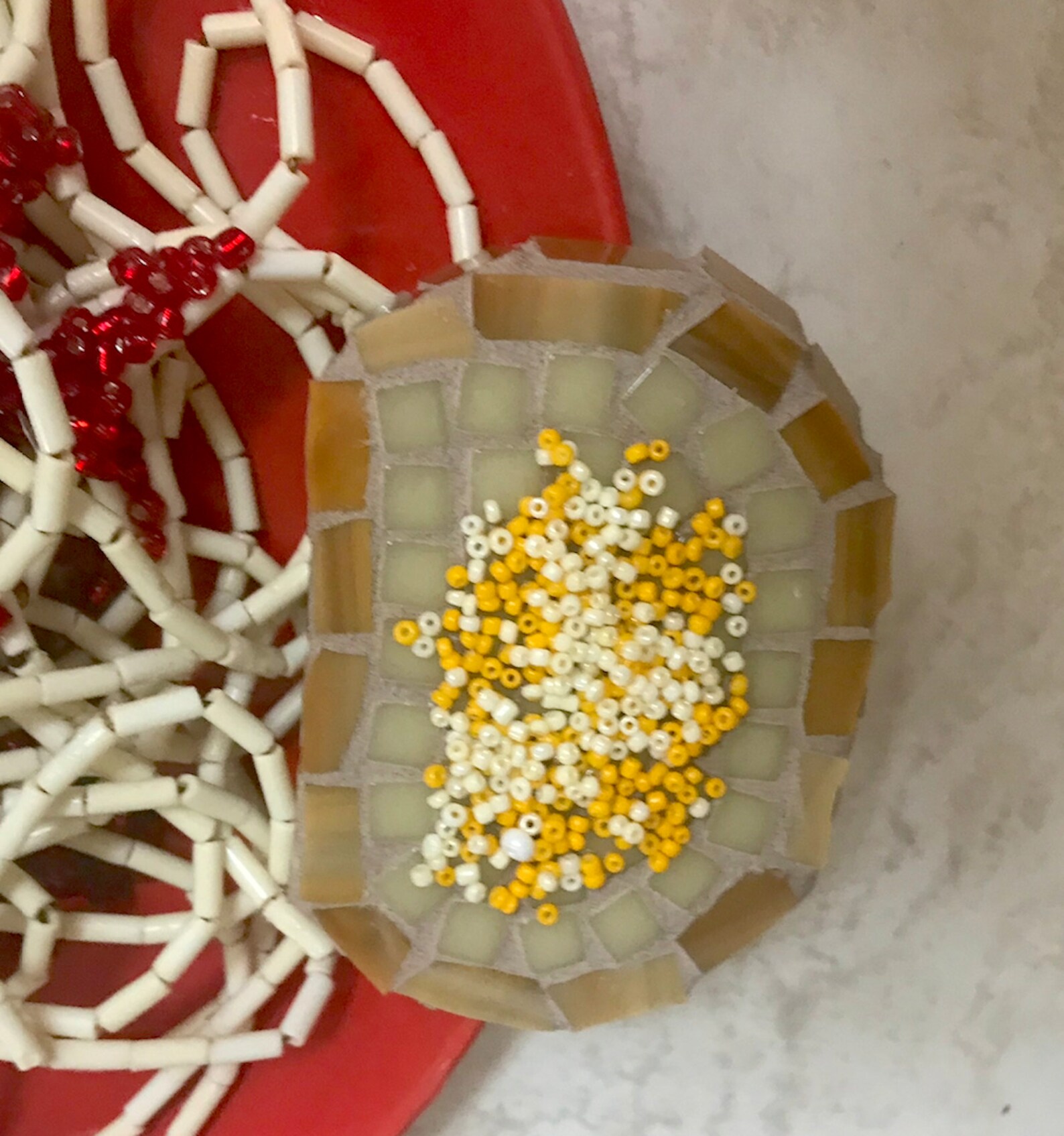 Mosaic Kitchen Art Spaghetti and Meatballs - Etsy