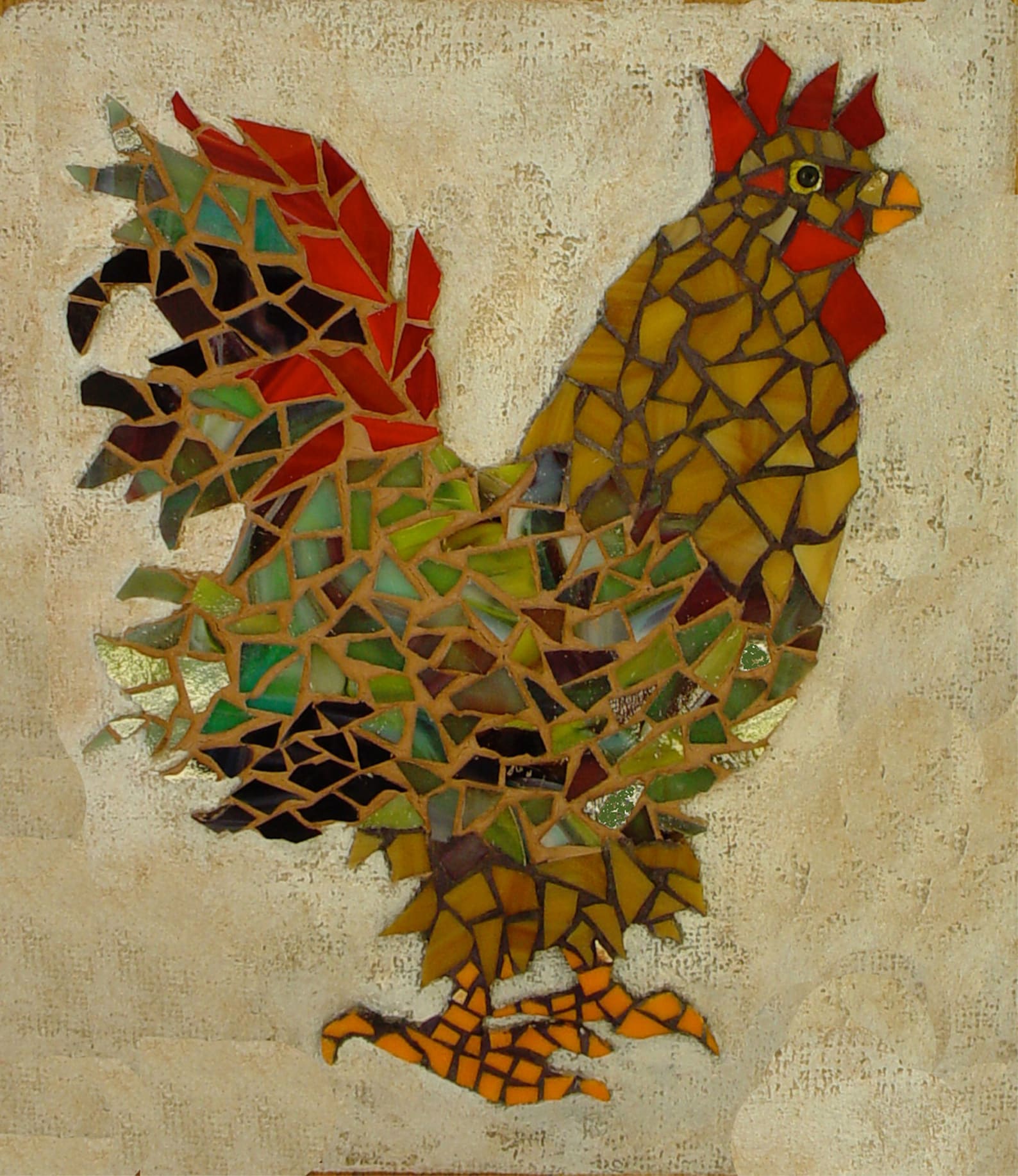 Mosaic Chickens & Roosters-custom Order - Etsy