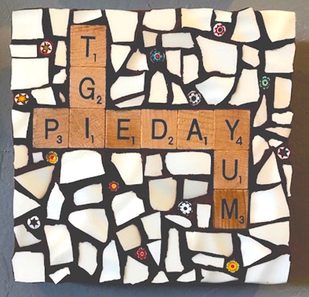 Peace, Love, Pie and Mosaics! - Etsy