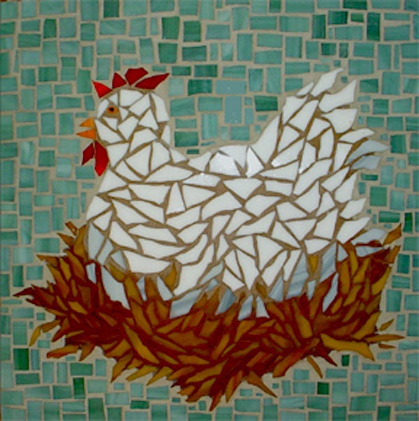 Mosaic Chickens & Roosters-custom Order - Etsy
