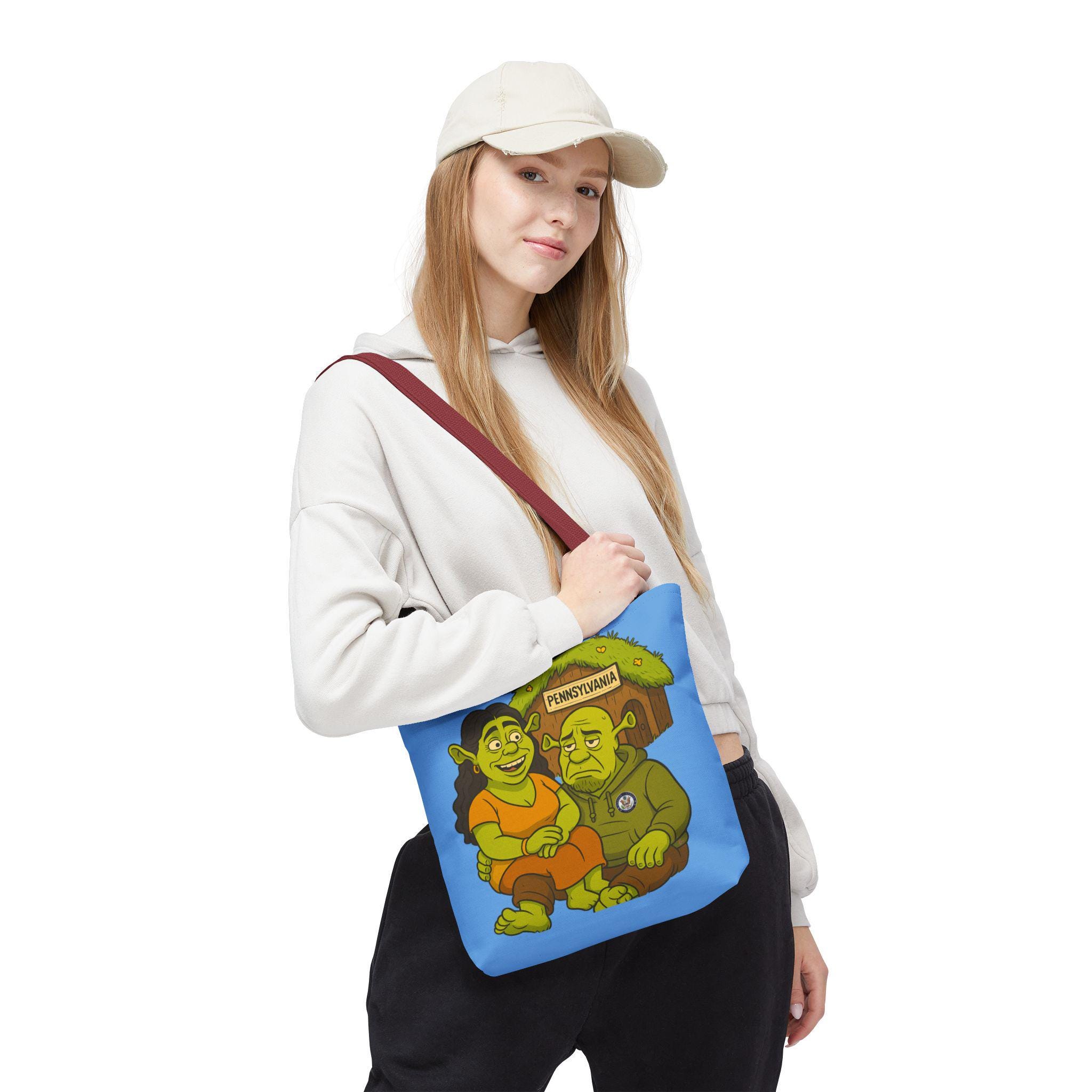FETTESHREK & GISONA Fun Shrek-inspired Tote Bag Quirky Gift for Fans ...