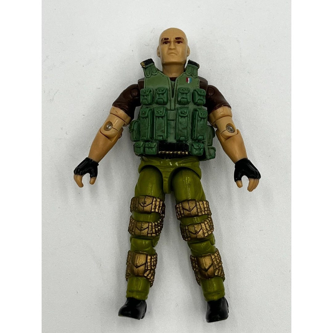 GI Joe Salvo 3.75" 1990 Vintage HASBRO ARAH Loose Incomplete Vest - Etsy