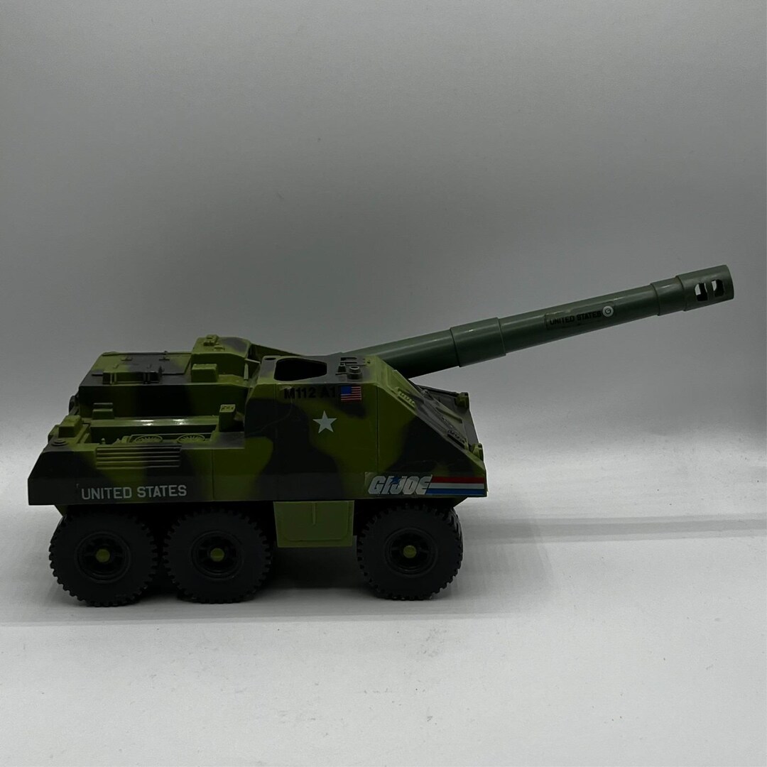 GI Joe Slugger Tank 1984 Vintage Hasbro ARAH Loose Incomplete 1:18 ...