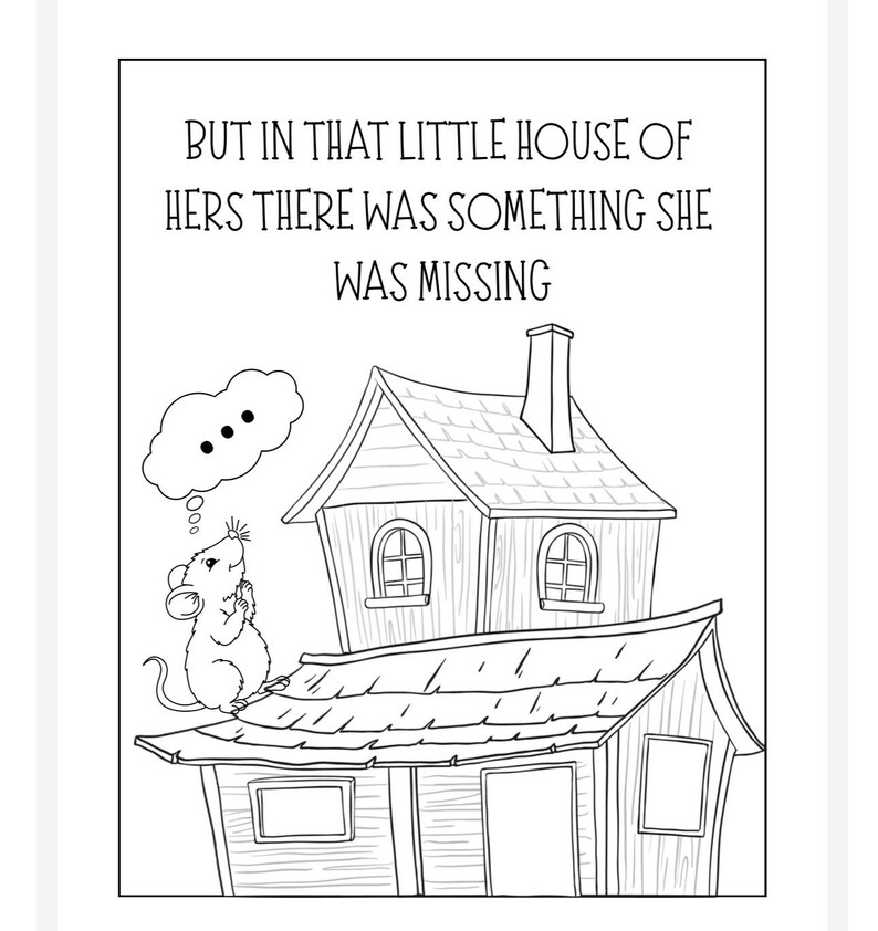 Printable Colouring Story Book for Kids - Etsy Australia