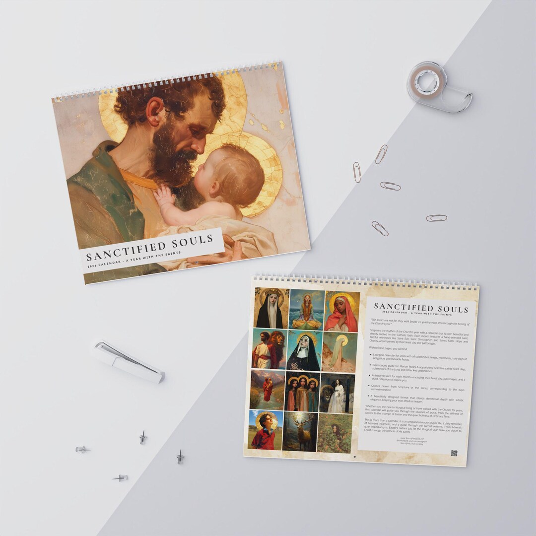 Catholic Liturgical Calendar 2026 - Saints, Solemnities & Marian Feast ...