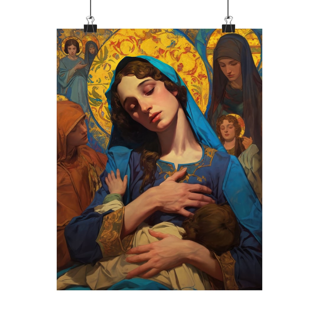 Mary - Mother of All Mothers Poster Print - Our Lady of Le Leche ...