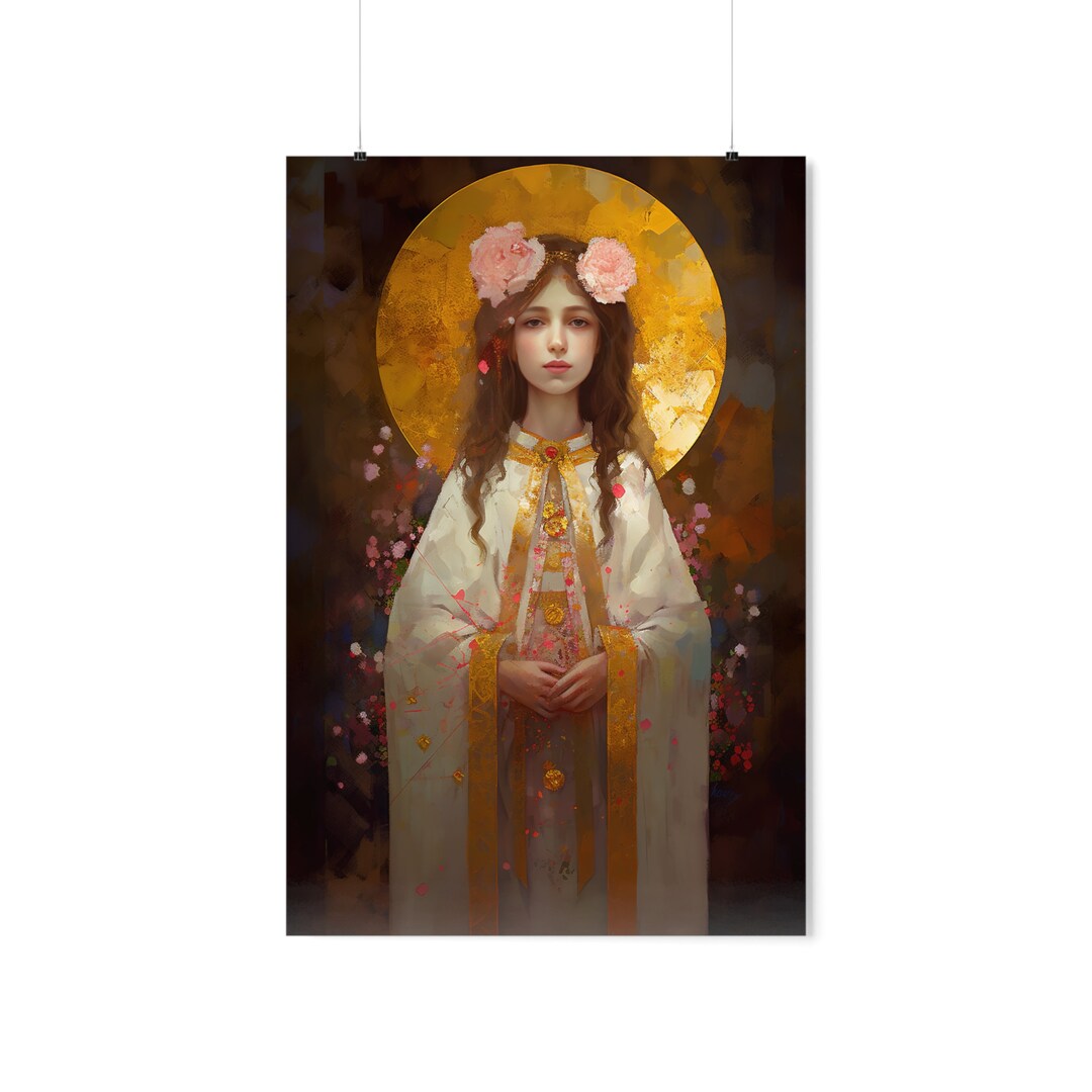 Saint Philomena Print - Sanctified Souls Print - Multiple Sizes ...