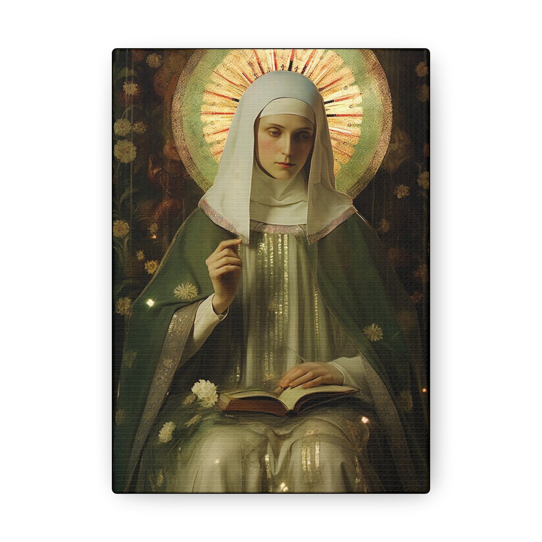 Saint Ingrid of Sweden - Gallery Wrapped Canvas - Sanctified Souls ...