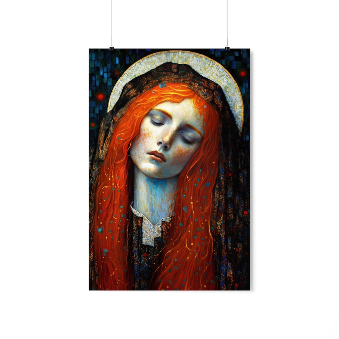 Embracing Grace - Saint Mary Magdalene Print - Sanctified Souls Print ...