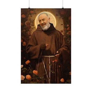 Saint Padre Pio Print - Sanctified Souls Print - Multiple Sizes ...