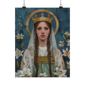 Saint Isabel of France Sanctified Souls Print Multiple Sizes Premium ...