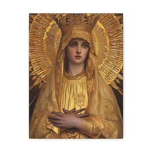 Golden Mary - Radiant Tribute to Our Lady of the Gate of Dawn - Gallery ...