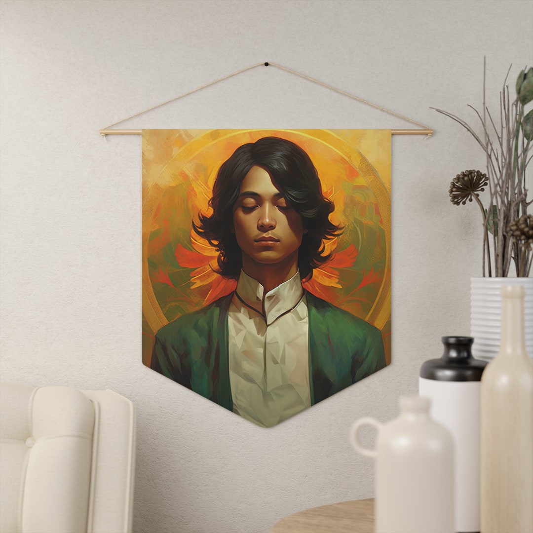 Saint Lorenzo Ruiz Wall Banner / Wall Hanging / Pennant - Prayer Room ...