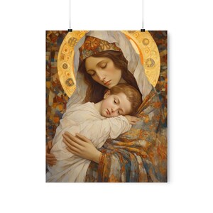 Cradle of Grace - Madonna and the Christ Child - Print - Sanctified ...