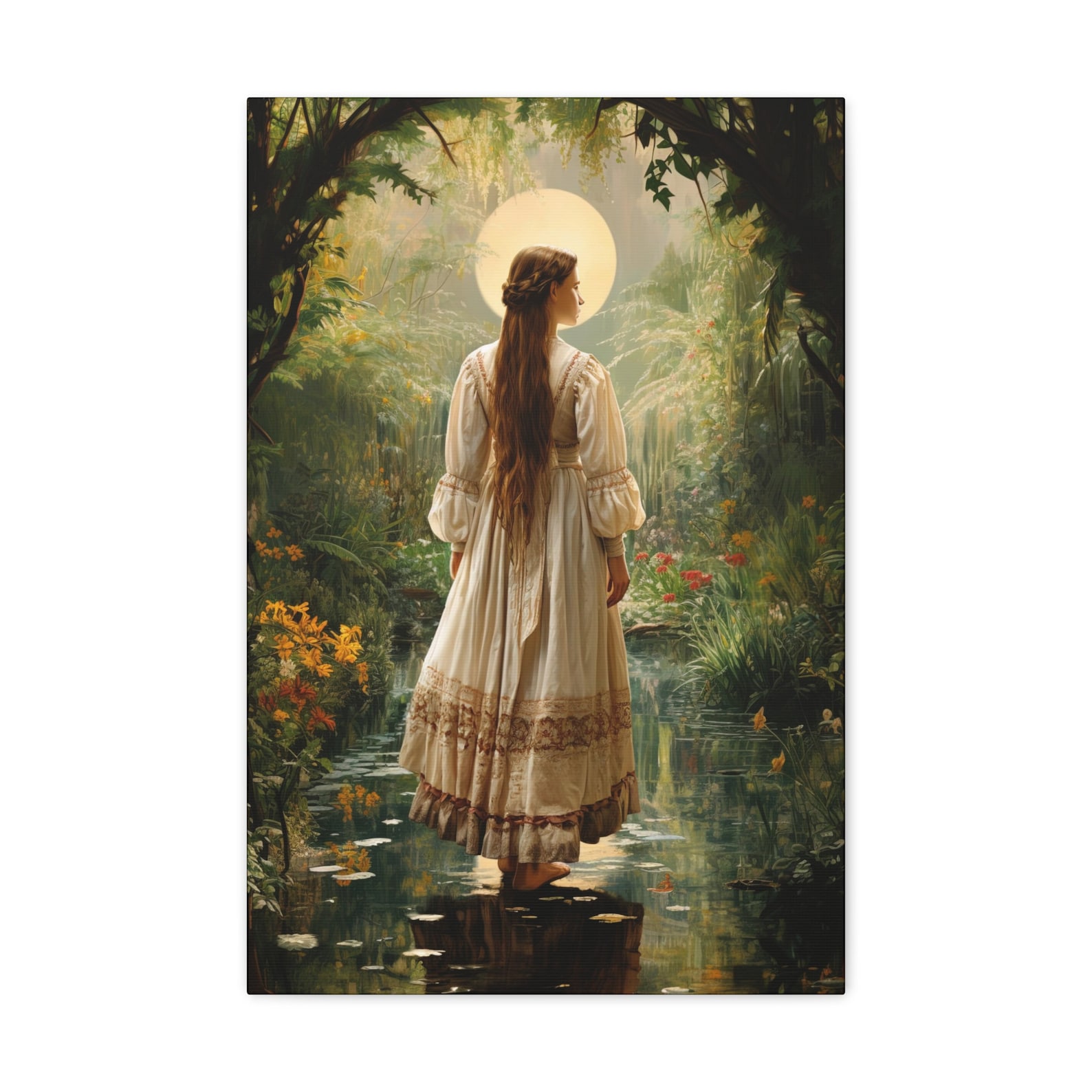 Saint Narcisa De Jesús Martillo Moran Gallery Wrapped Canvas Sanctified ...