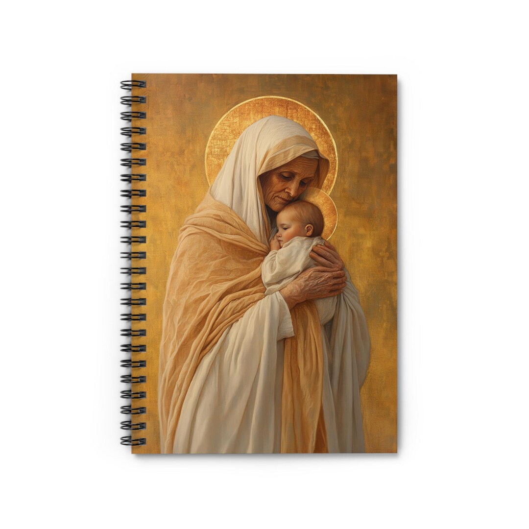 Saint Anna the Prophetess - Sanctified Souls Art - Religious - Spiral ...