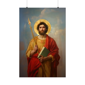 Saint Thomas the Apostle Poster Print - Sanctified Souls Print ...
