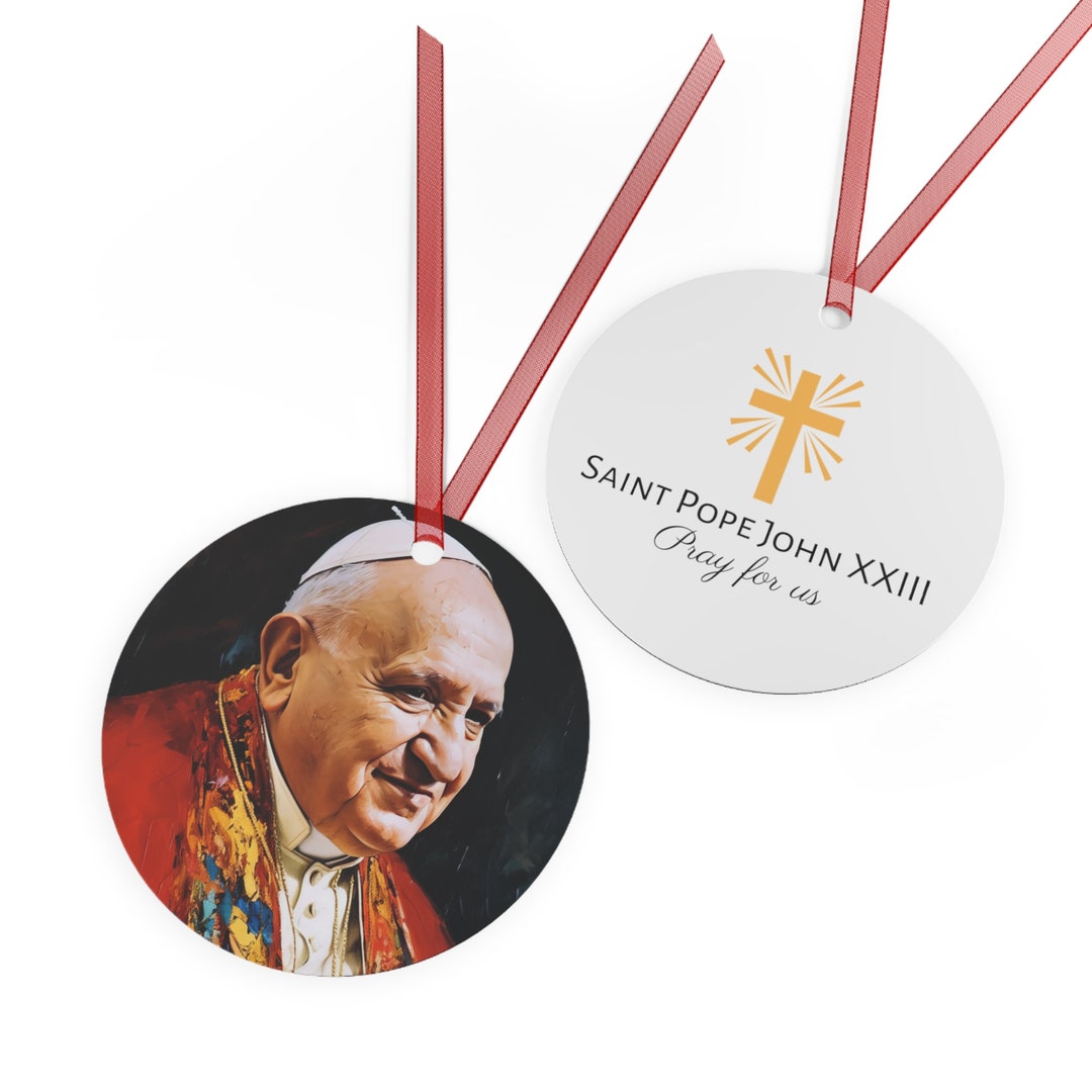 Saint Pope John XXIII - Religious Holiday Christmas Ornament and ...