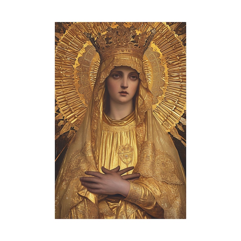 Golden Mary - Radiant Tribute to Our Lady of the Gate of Dawn - Gallery ...
