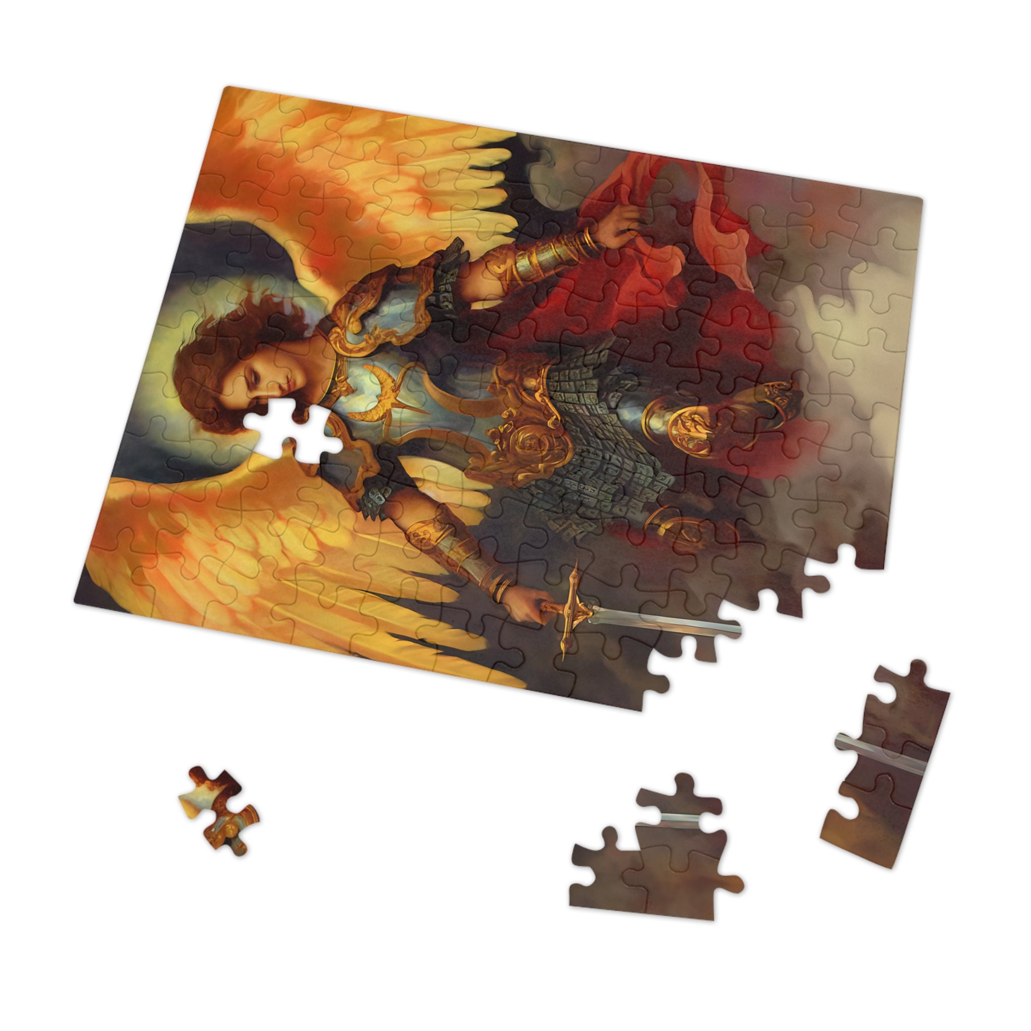 Saint Michael the Archangel Puzzle and Keepsake Tin - Etsy