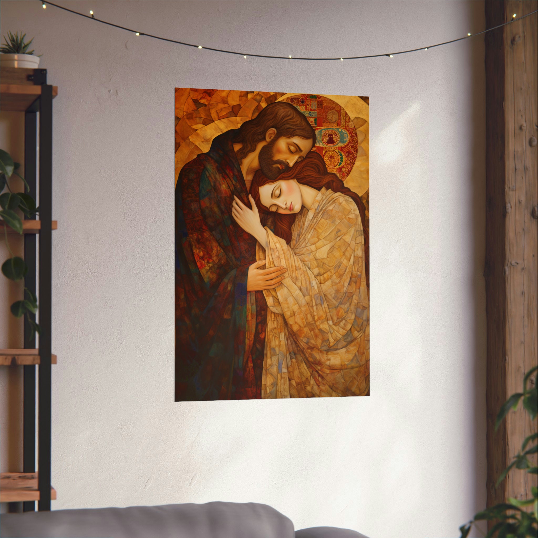 Healing Love- the Embrace of Christ and Mary Magdalene Print - Based on ...