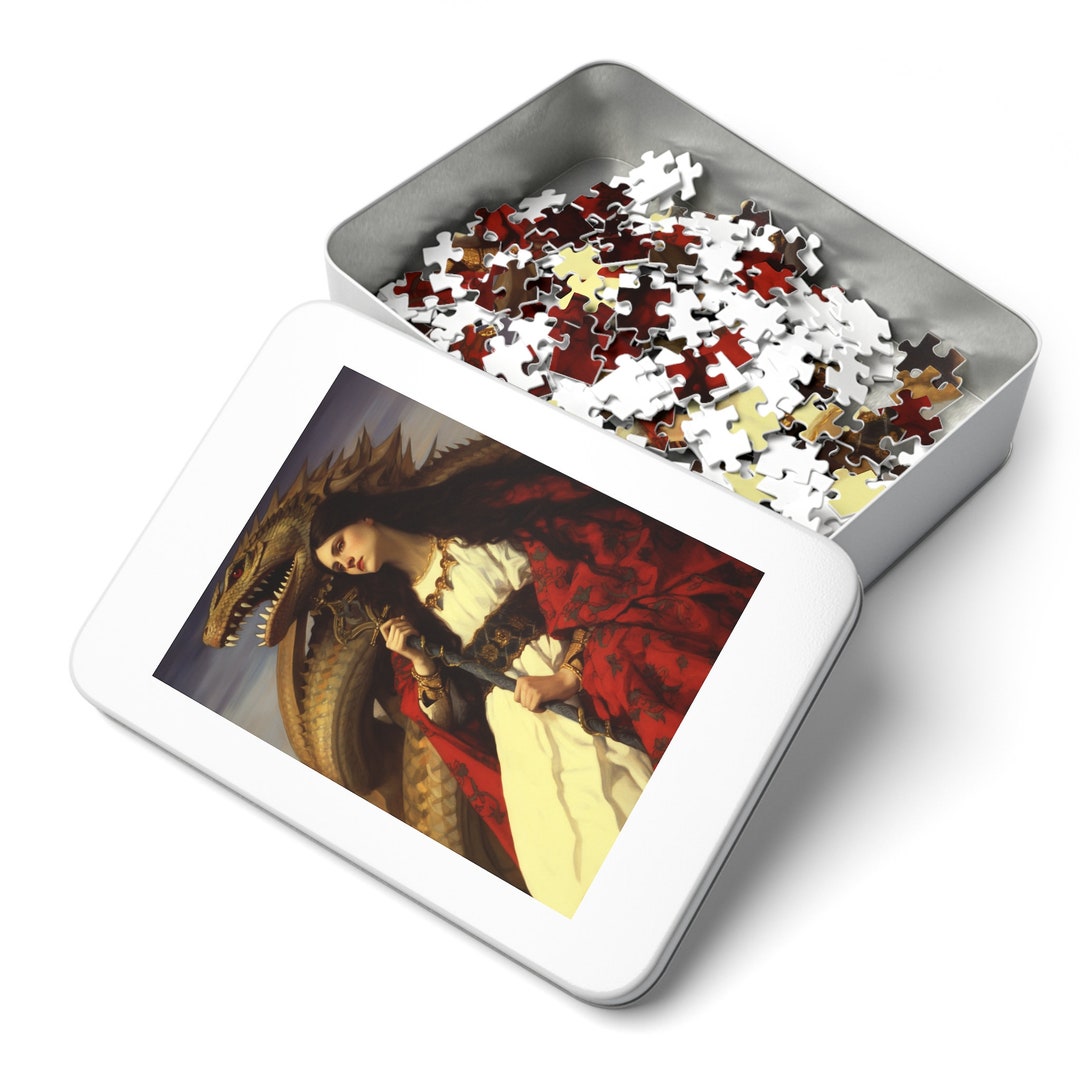 Saint Martha of Bethany - Puzzle and Keepsake Tin - Religious Jigsaw ...