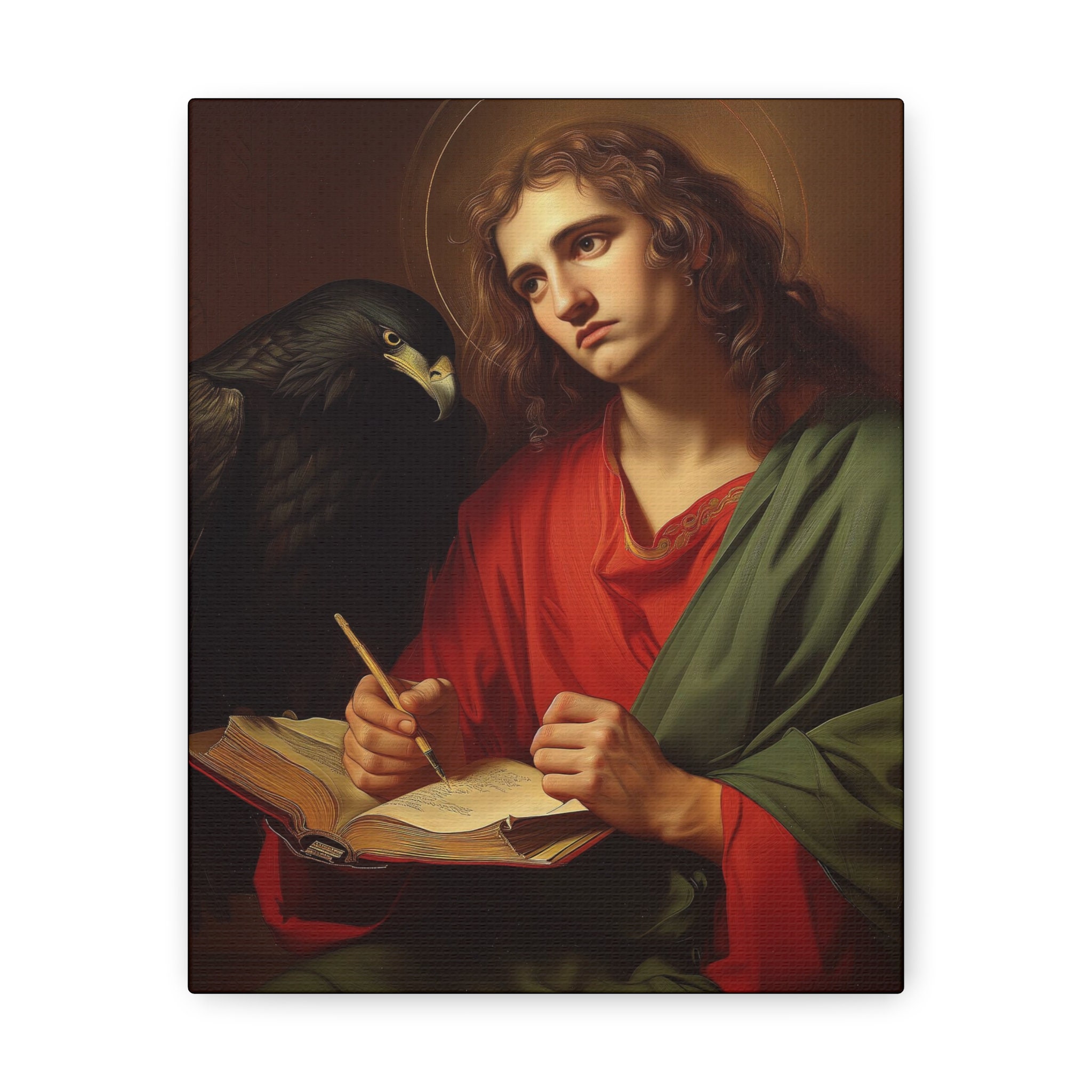 Saint John the Apostle Gallery Wrapped Canvas Sanctified Souls Print ...