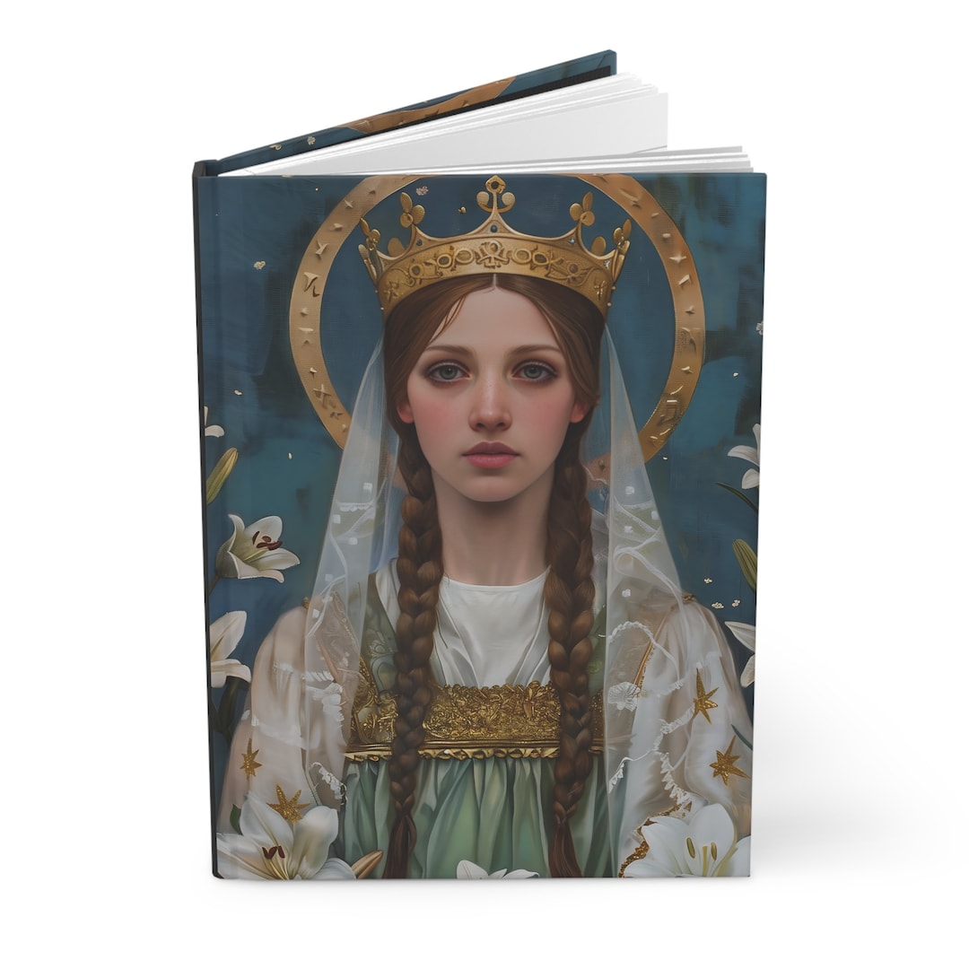 Saint Isabelle of France Hardcover Lined Journal - Devotional Notebook ...