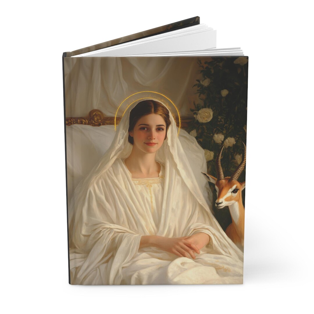 Saint Tabitha Hardcover Lined Journal - Devotional Notebook - Double ...