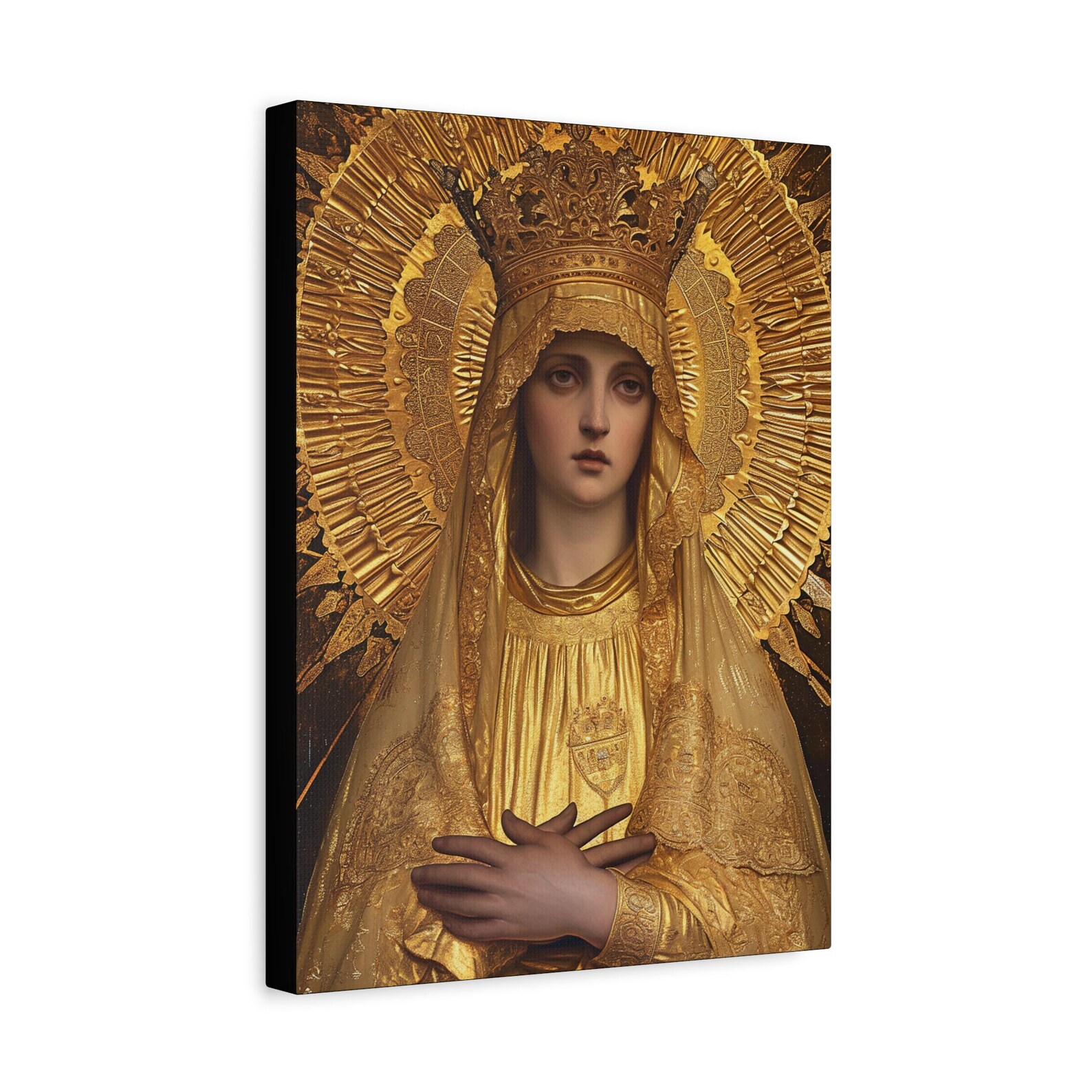 Golden Mary - Radiant Tribute to Our Lady of the Gate of Dawn - Gallery ...