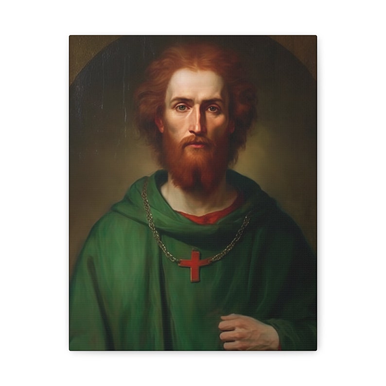 Saint Alexius of Rome Gallery Wrapped Canvas Sanctified Souls Print ...