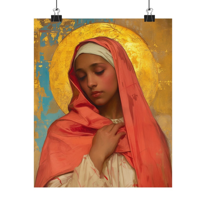 Saint Lea of Rome - Sanctified Souls Print - Multiple Sizes - Premium ...