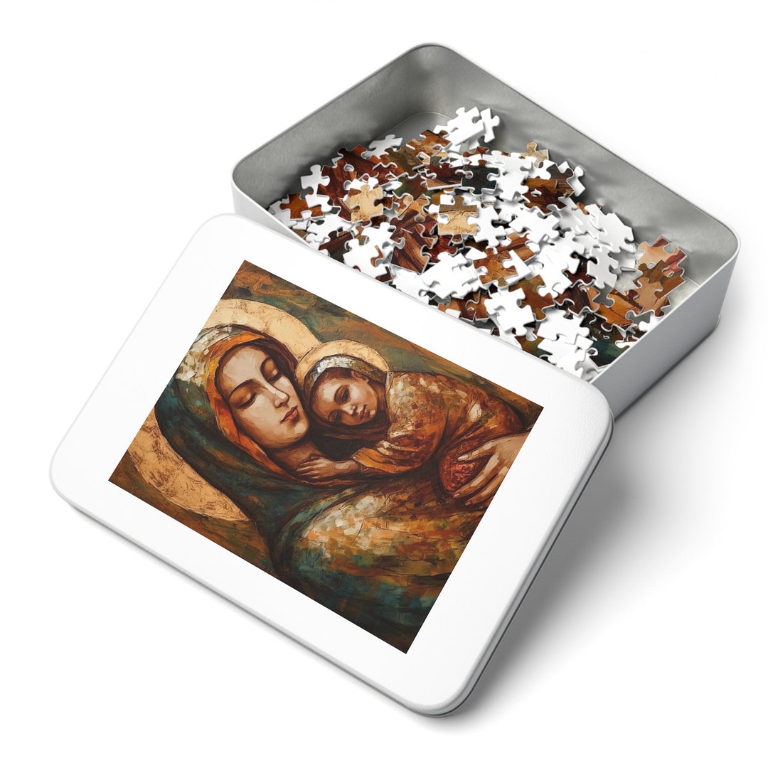 Mother's Blessing - Virgin Mary and the Christ Child - Religious Jigsaw ...
