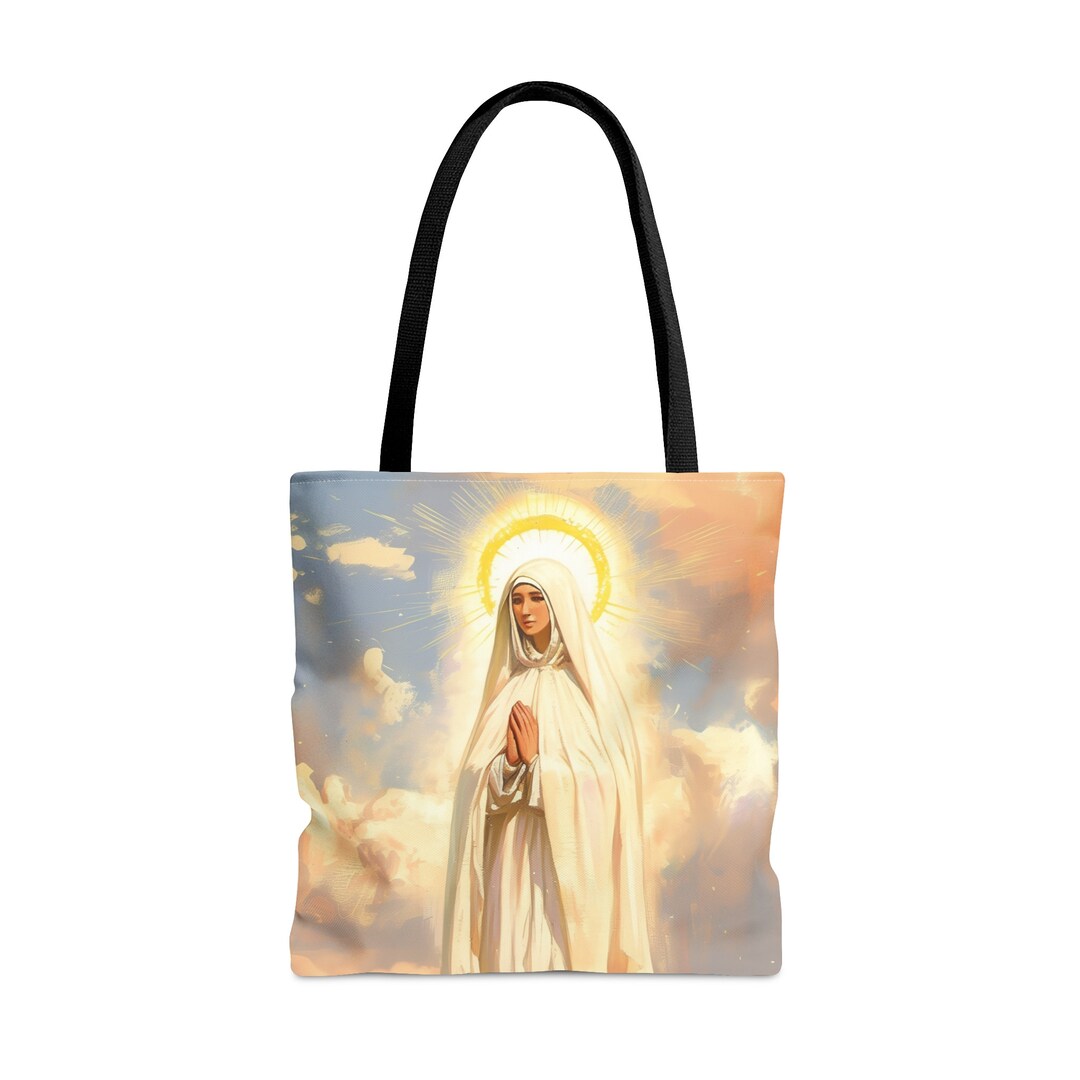 Our Lady of Fátima Tote Bag - Large Medium Small Faith Art Bag ...