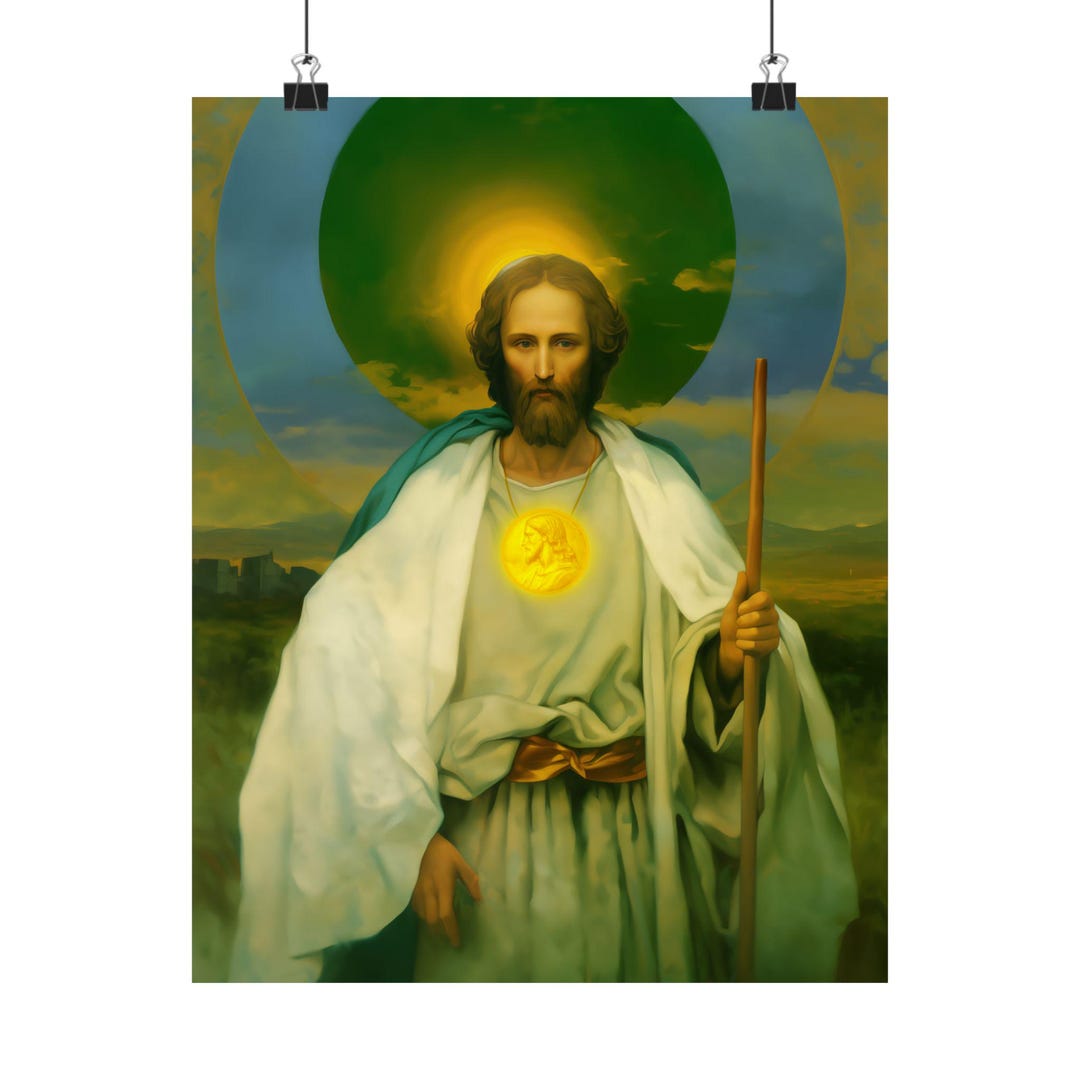 Saint Jude Thaddaeus the Apostle - Sanctified Souls Print - Multiple ...