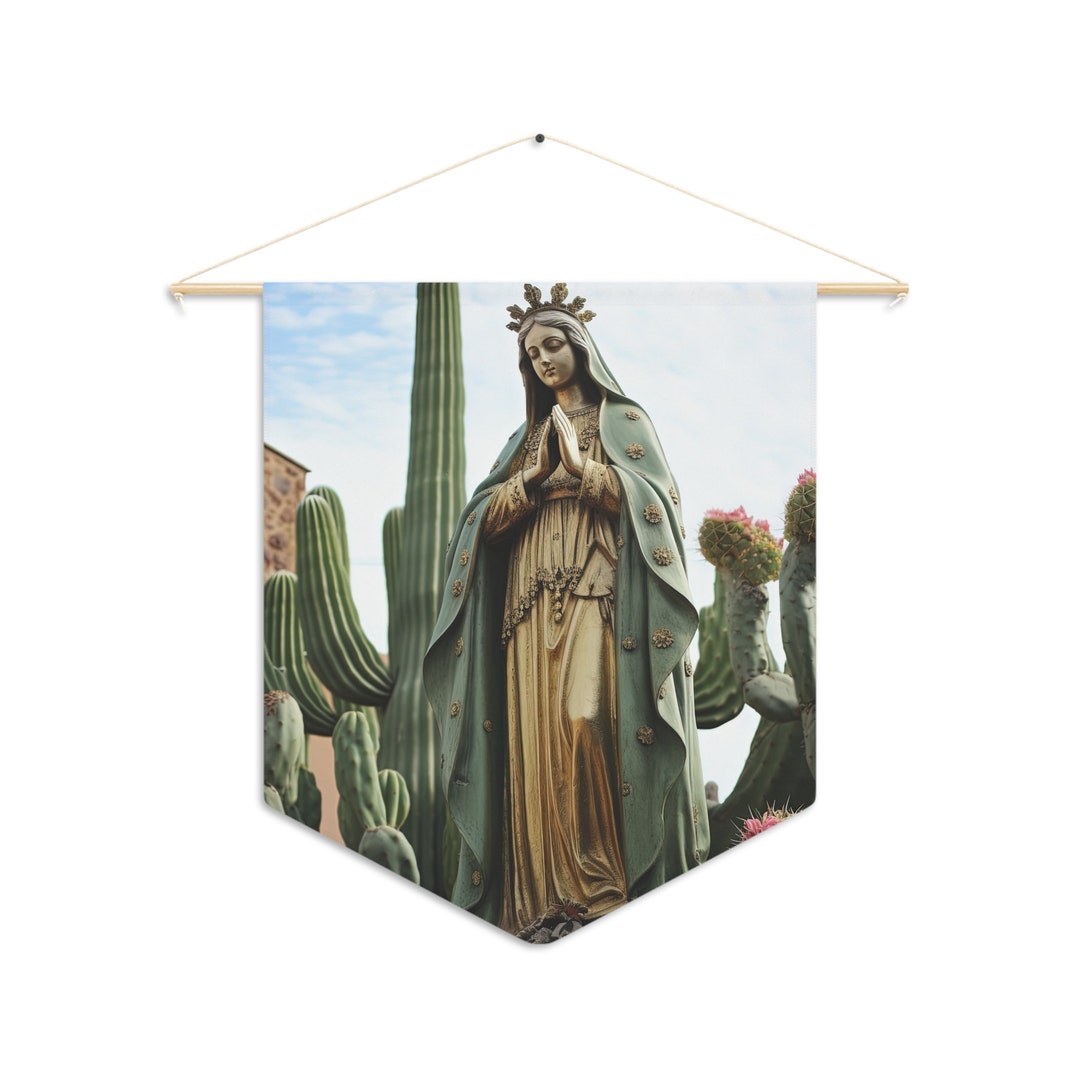 Our Lady of Guadalupe Wall Banner / Wall Hanging - Unique Religious Art ...