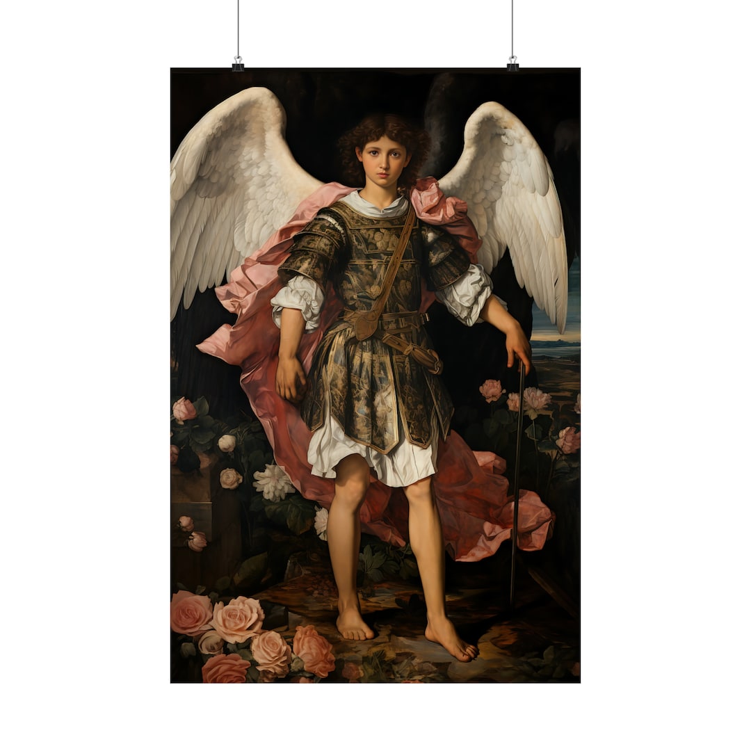 Saint Raphael the Archangel - Sanctified Souls Print - Multiple Sizes ...