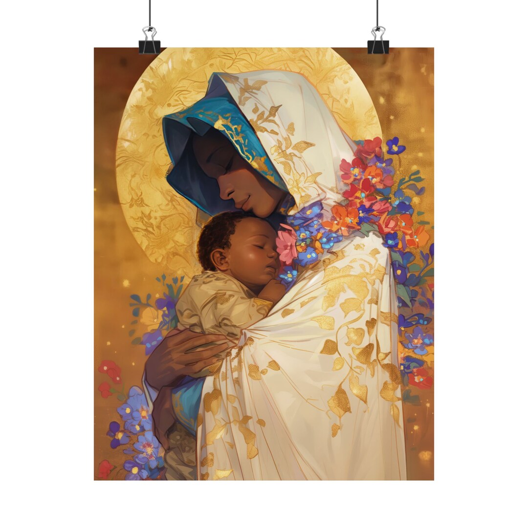 Divine Radiance- Our Lady of Kibeho's Blessing - Sanctified Souls Print ...
