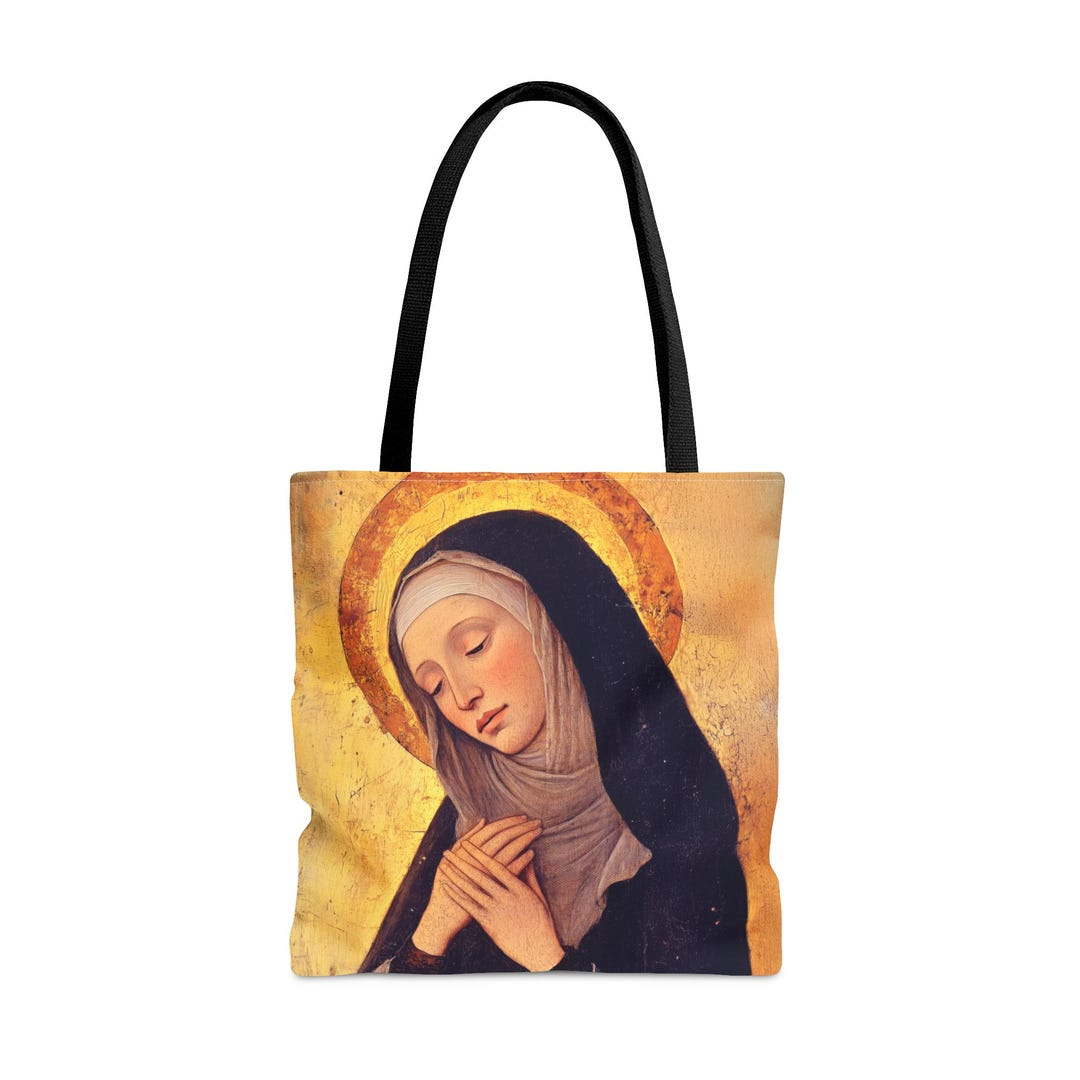 Saint Syncletica of Alexandria - Desert Mother - Tote Bag - Large ...