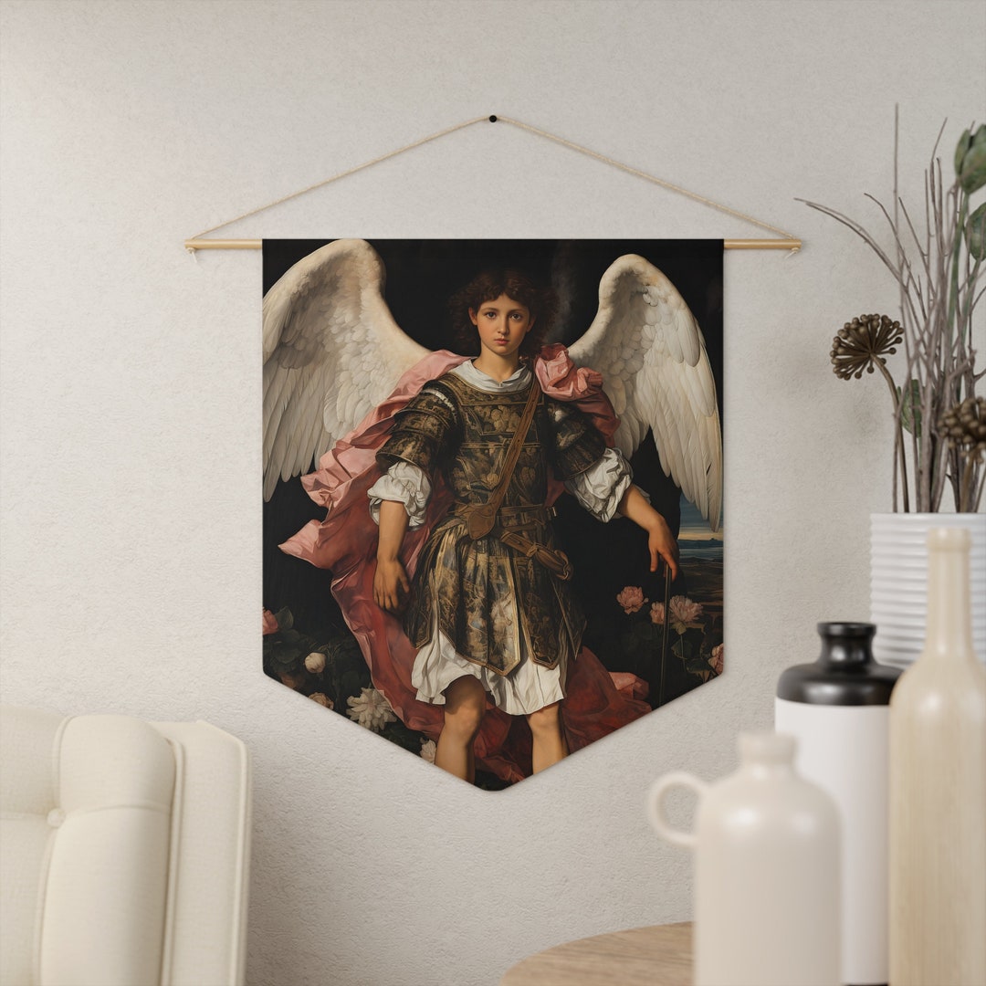 Saint Raphael the Archangel Wall Banner / Wall Hanging - Our Lady of ...