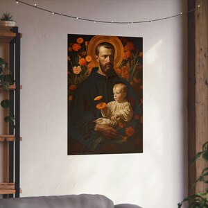 Saint Cajetan - Sanctified Souls Print - Multiple Sizes - Premium Matte ...